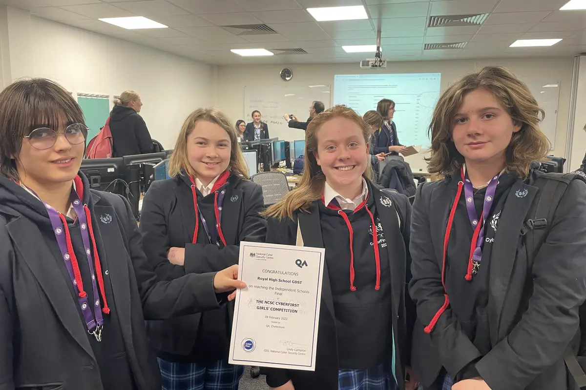 2023 CyberFirst Girls Competition - Royal High School Bath